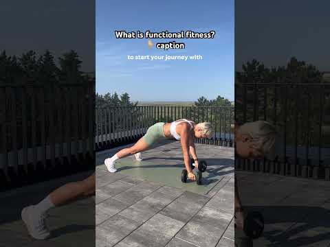 Functional fitness is all about training your body to be strong, flexible & coordinated for..