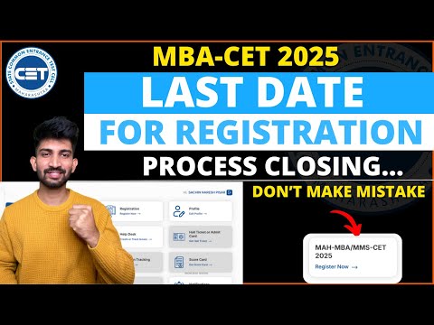 Mbacet Registration 2025 Last Date | Last Date for Mbacet Registration Process 2025