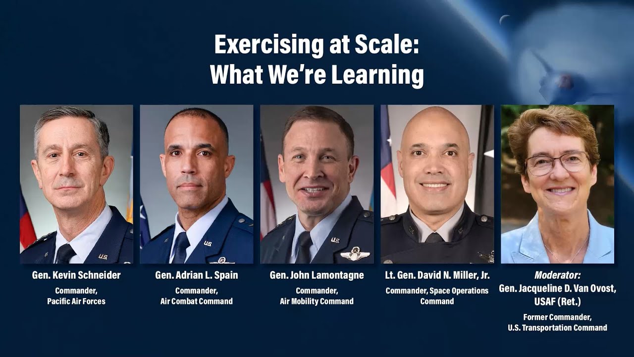 Exercising at Scale: What We’re Learning | 2025 Air, Space & Cyber Conference