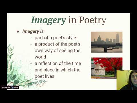 Imagery in Poetry