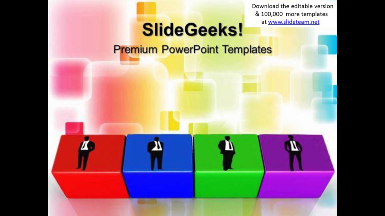 business building blocks teamwork powerpoint templates and powerpoint themes 0712