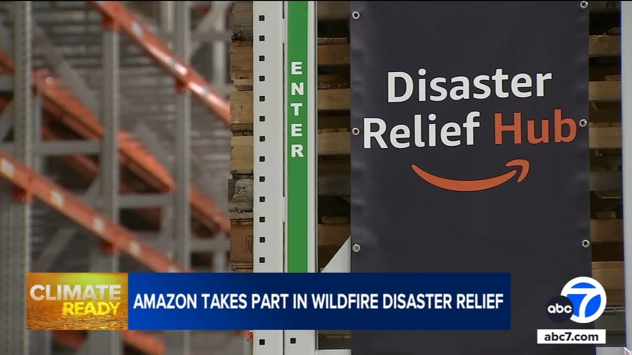 As climate change boosts wildfire risk, Amazon opens new SoCal disaster hub