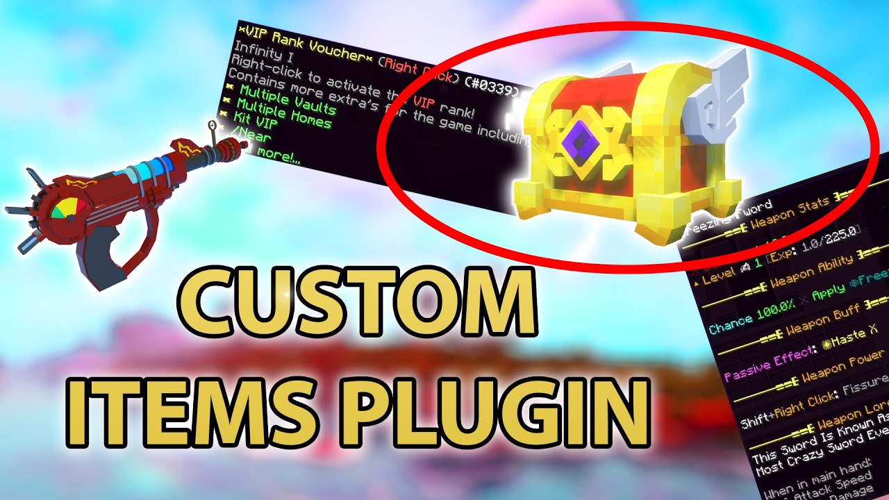Custom Items Plugin | Minecraft