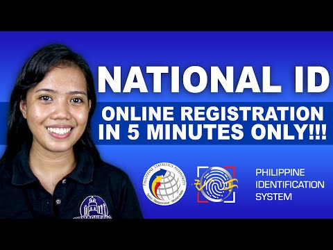 Philippine National ID – Online Registration in 5 MINUTES ONLY!!! (tutorial)