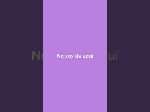 How to say “I am not from here” in Spanish #teacher #learning #languages #easyspanish #spanish