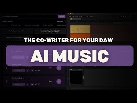 The AI MIDI Co-writer for your DAW