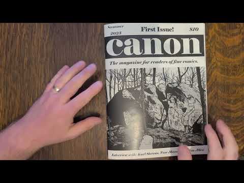 CANON #1 - The Magazine For Readers of Fine Comics