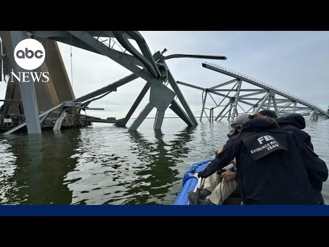 Crews search for people missing after Baltimore bridge collapses