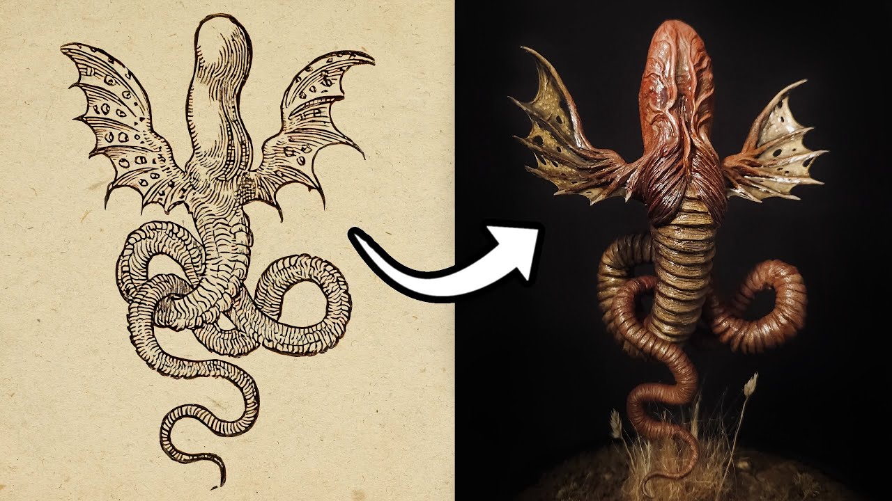 Sculpting a Gross Renaissance Monster – What the Hell Is This Thing?