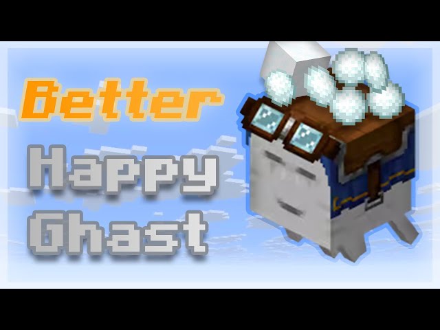 Better Happy Ghast Minecraft Data Pack