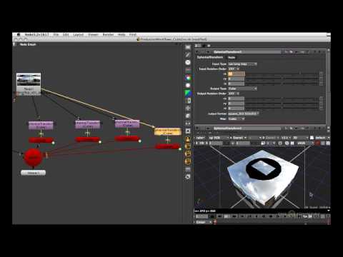 Nuke; Production Workflows; Cubic Environment Maps Video Lecture - Create Visual Effects with ...
