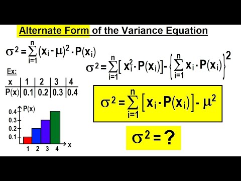 Learn Statistics Ch 5 Discrete Random Variable 14 of 27 Alternate Form ...
