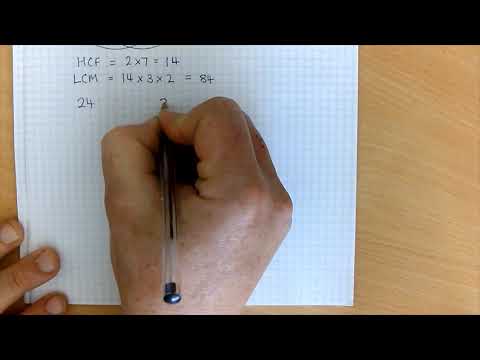 HCF & LCM using prime number decomposition