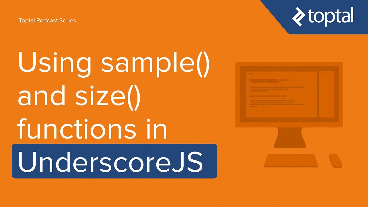 JavaScript Video Tutorial - Using sample() and size() functions in UnderscoreJS