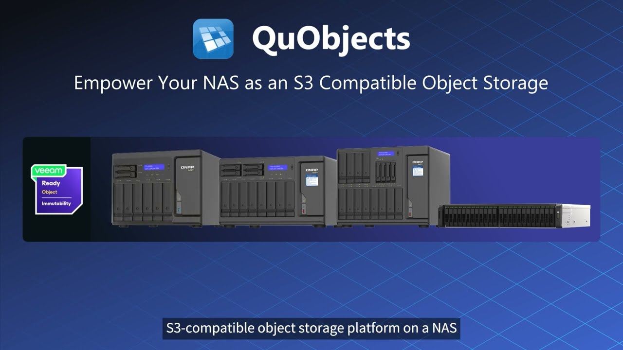 QNAP QuObjects | Cost-Controlled S3 Object Storage on NAS
