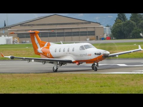 PC-12 Take off Blenheim Airport!!!