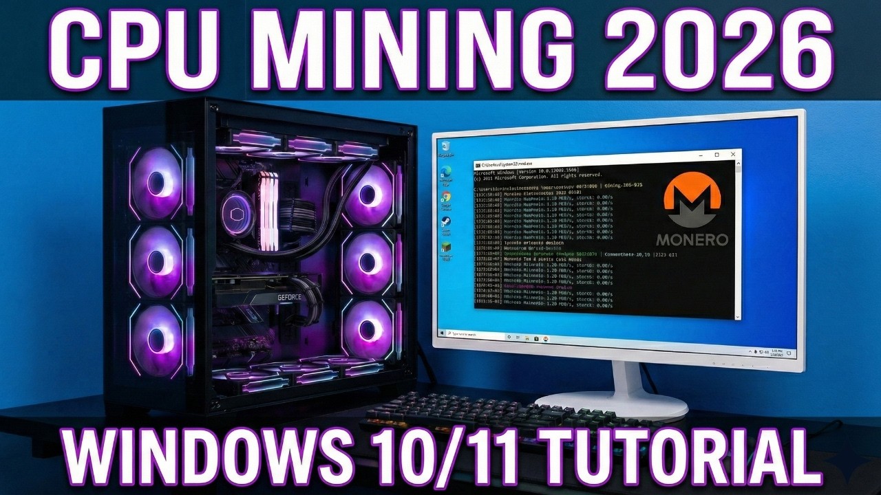 How and Why to CPU Mine Monero (XMR) on Windows in 2026! (Easy unMineable Guide)