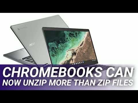Chromebook で ZIP ファイルを抽出する方法 - 説明 - IT基礎