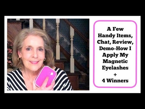 Demo-How I Apply Magnetic Eyelashes, + Some Helpful Items,