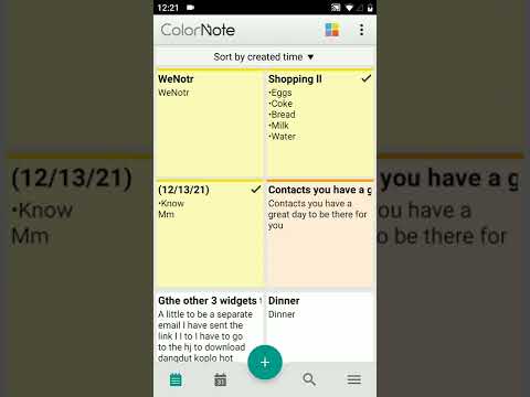 ColorNote able to retain files even after reinstallation
