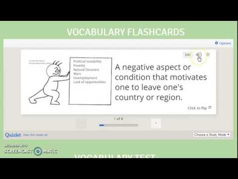 TUTORIAL - HOW TO USE QUIZLET FLASHCARDS