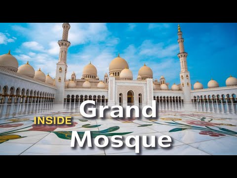 🕌 Inside Sheikh Zayed Grand Mosque in Abu Dhabi – The most beautiful attraction in UAE [4K]