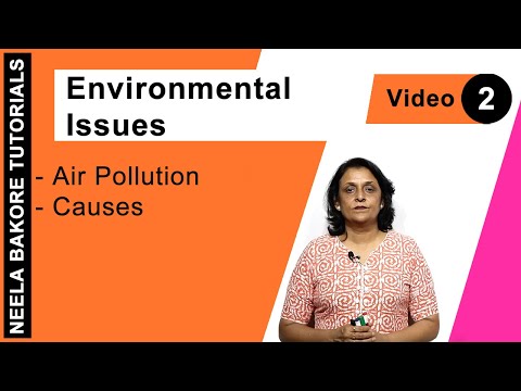 Biology For NEET & AIIMS | Environmental Issues - Air Pollution - Causes