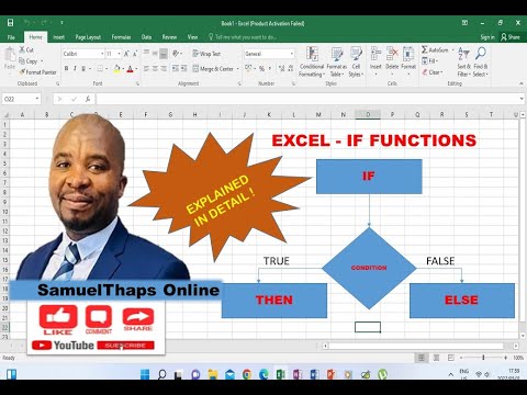 EXCEL - IF FUNCTIONS - EXPLAINED