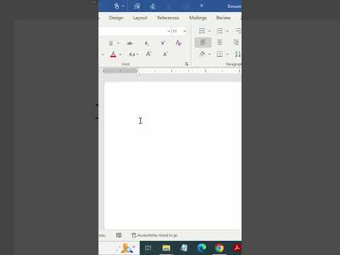 Microsoft 365 Word Insertion Point #shorts