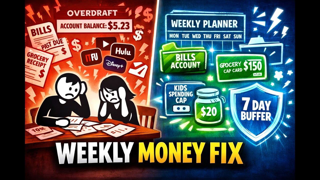 How to Control Weekly Spending (Family of 4 Cash Flow System)