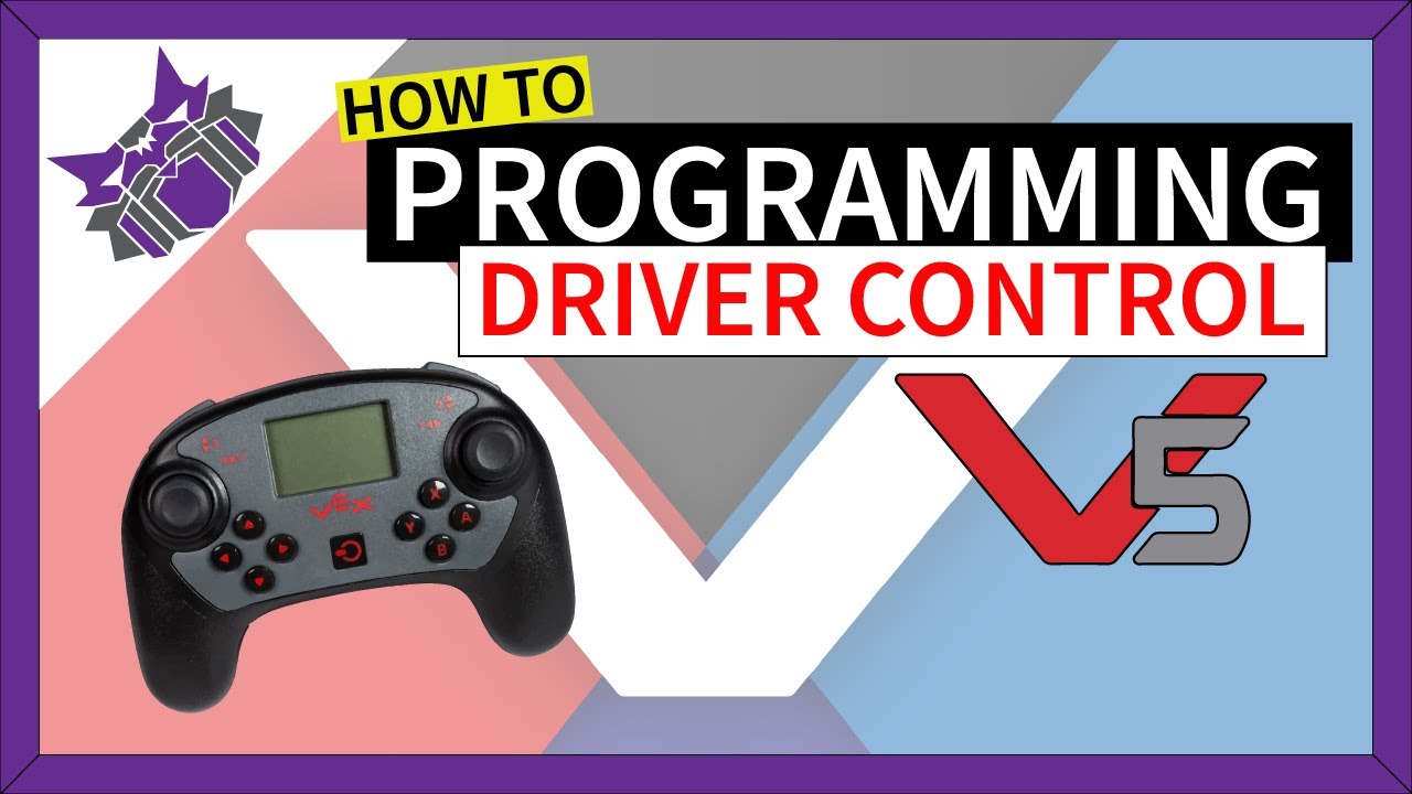 How To Program VEX V5 Remote Control Smart Motors Using VEX Coding Studio (Good for VEXCode Text)