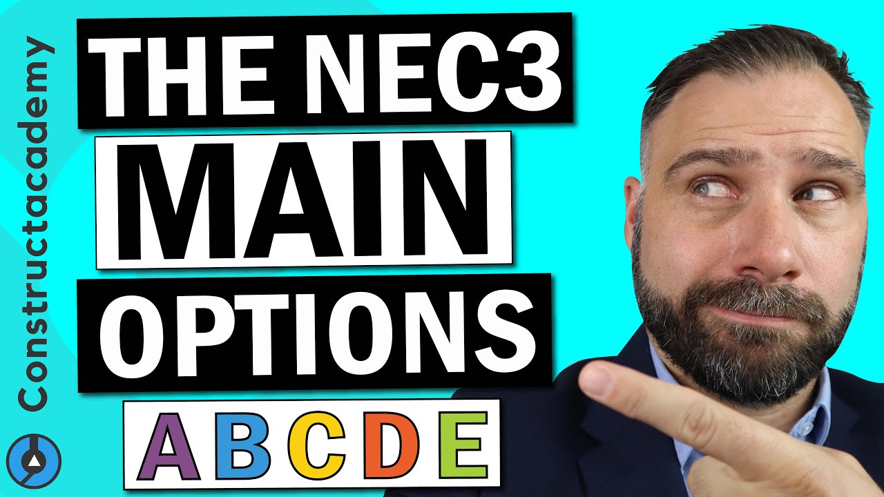 NEC3 Contract - ECC - The Main Options