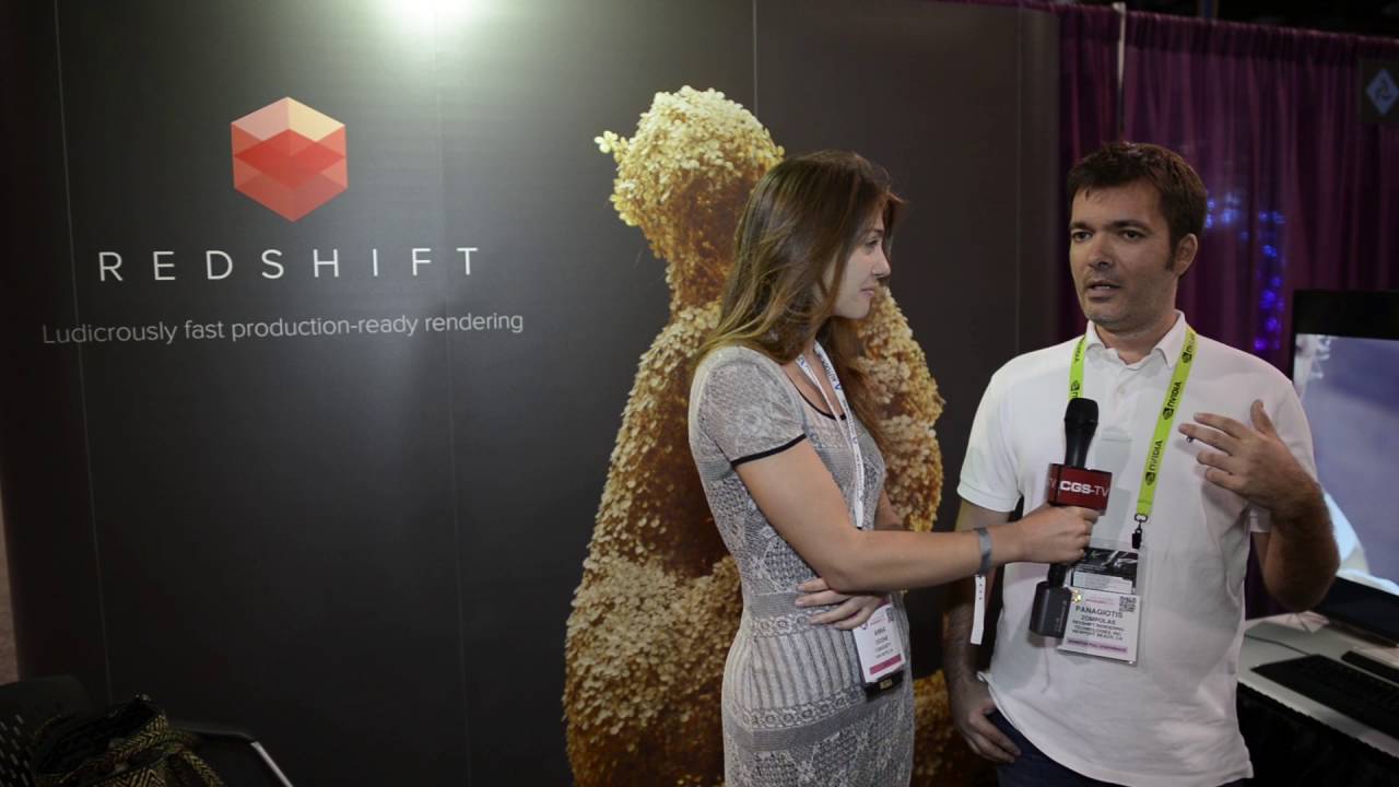 Siggraph 2016 | Day 3 | Exhibition Floor | Redshift