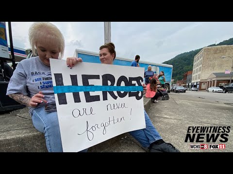 Hundreds gather in southern West Virginia for trooper's funeral