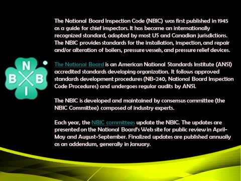 National Board of Boilers and Pressure Vessel Inspectors Code