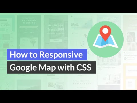 How to Make a Responsive Google Map Embed with CSS (EASY)