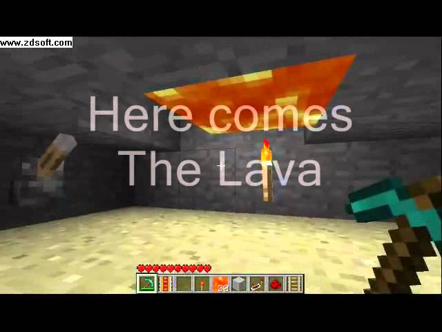 Piston Room and Lava Trap by Badbean Minecraft Map