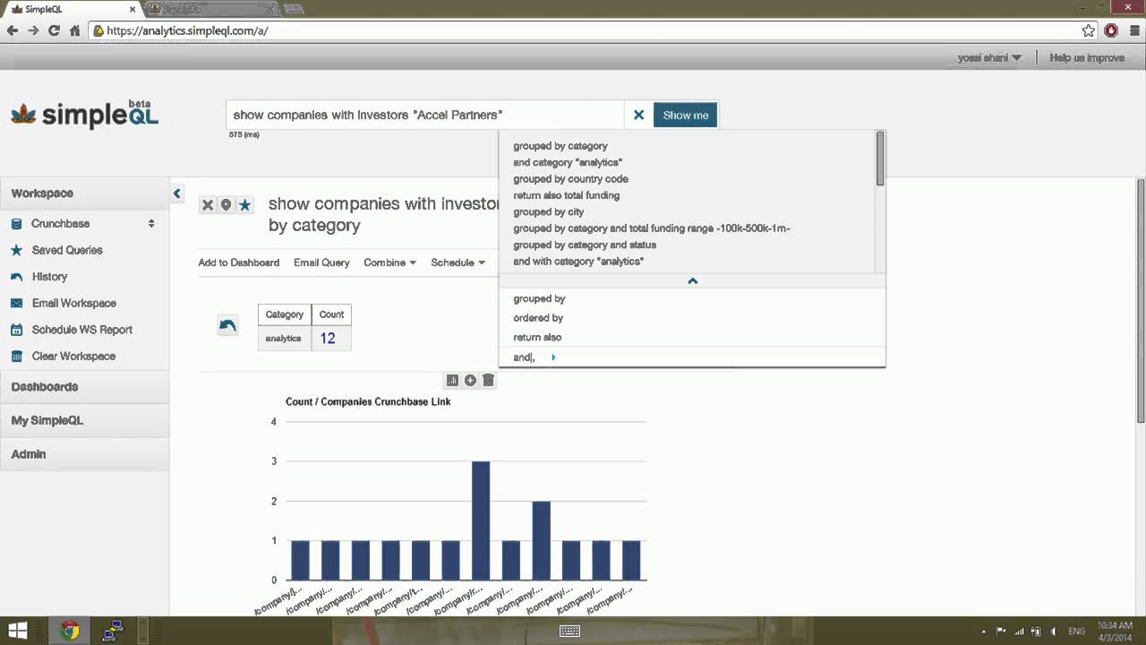 SimpleQL DEMO Enterprise 2014