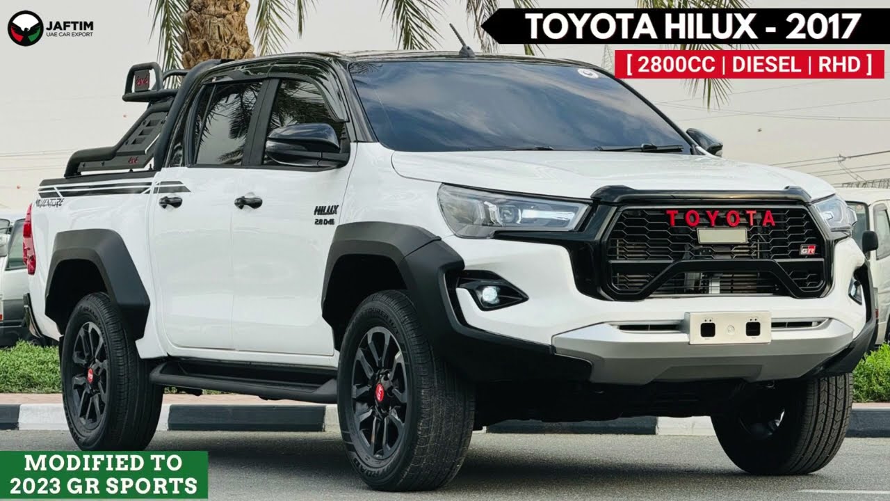 Used Toyota Hilux MODIFIED TO 2023 GR SPORTS | AFTER MARKET SIDE ...