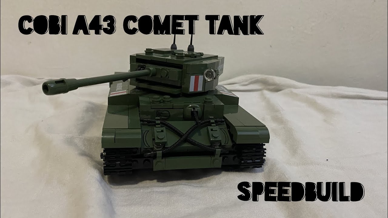 Cobi A34 Comet Tank | Speedbuild | Review