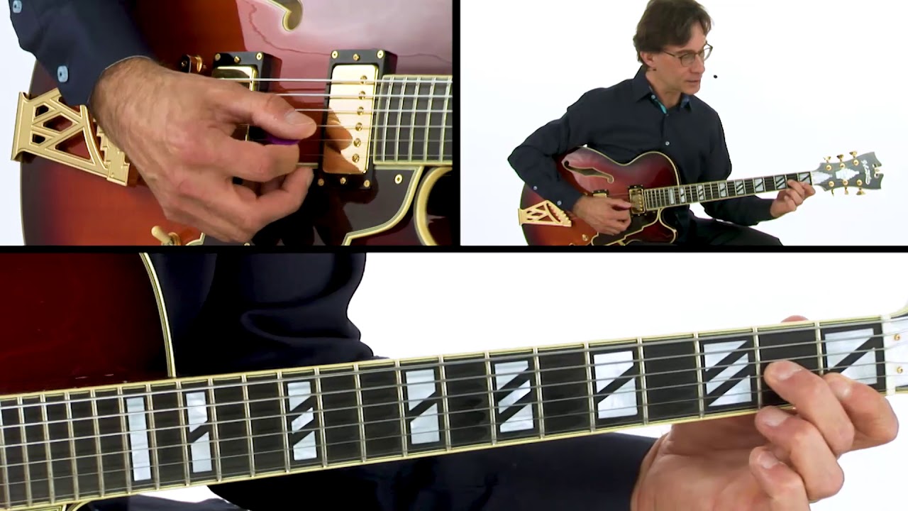 🎸 Jazz Guitar Lesson - Sweet Georgia Pink: Breakdown - Frank Vignola