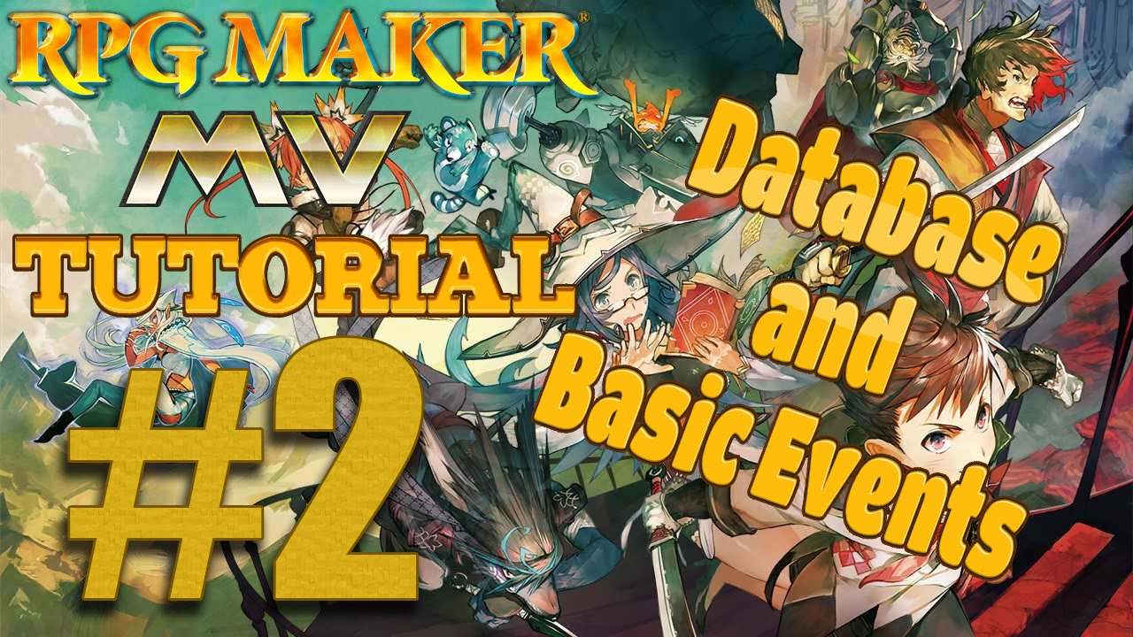 RPG Maker MV Tutorial World - Database and Events