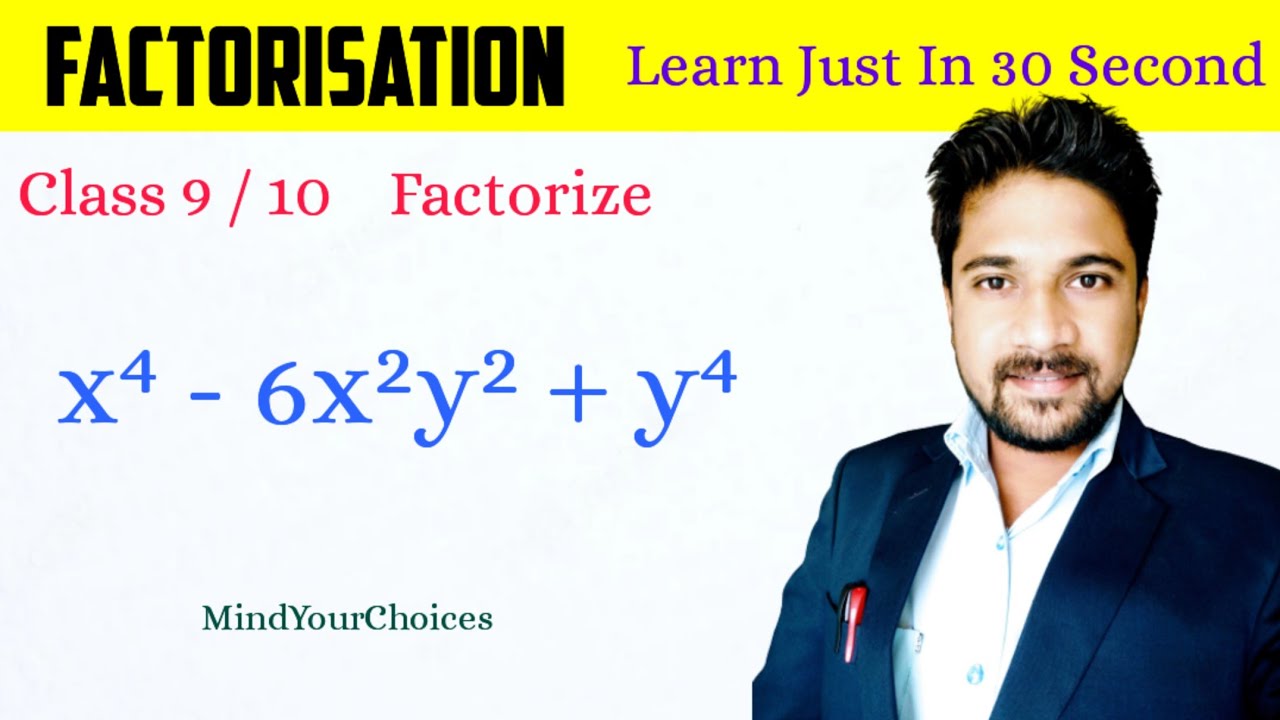 Factorization Class 9 Maths | Learn How To Factorize Algebraic Expressions