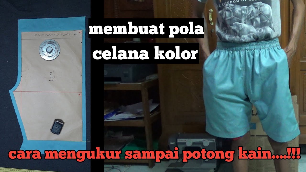 making a pattern for boxer shorts