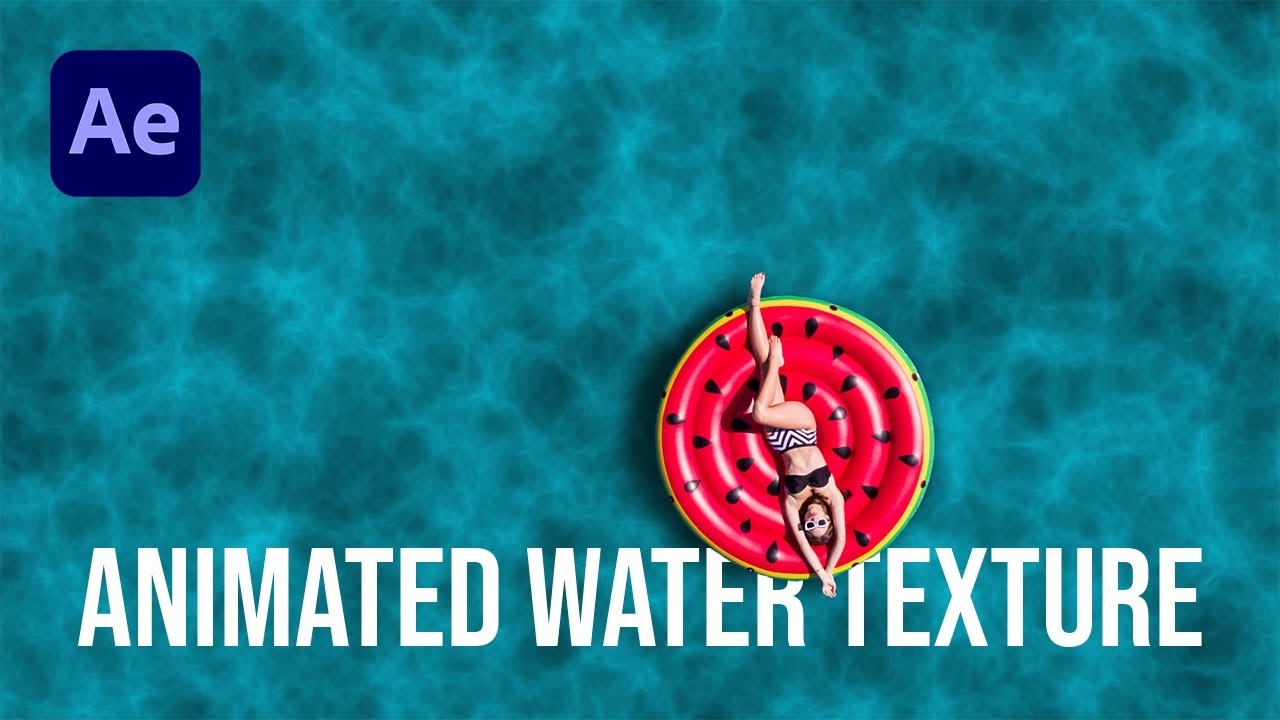 How to Create an Animated Water Texture in After Effects | Tutorial