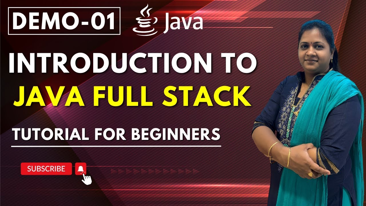 Java Full Stack Demo 01 | Introduction to Java Full Stack | Full Stack Tutorial | Harsha Trainings