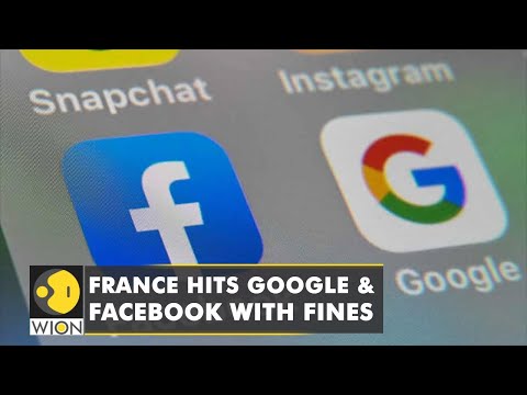 Google, Facebook fined for cookie breaches by France | Privacy concerns | World Latest English News