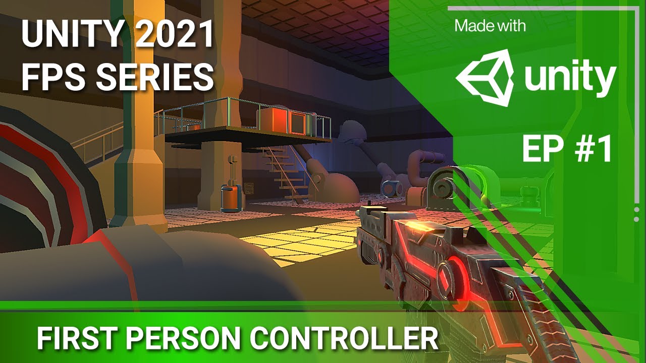 Unity 2021 Tutorial -  First Person Controller - FPS EP 1