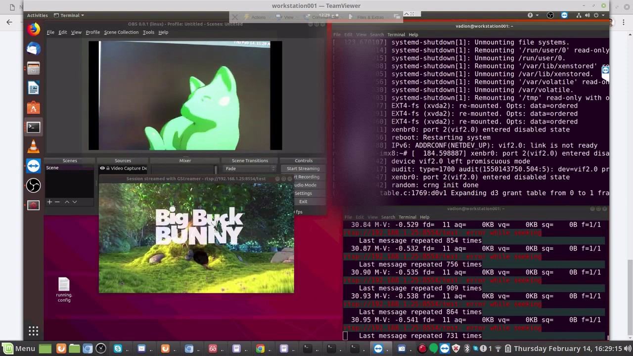Xen demo on iMX8 board