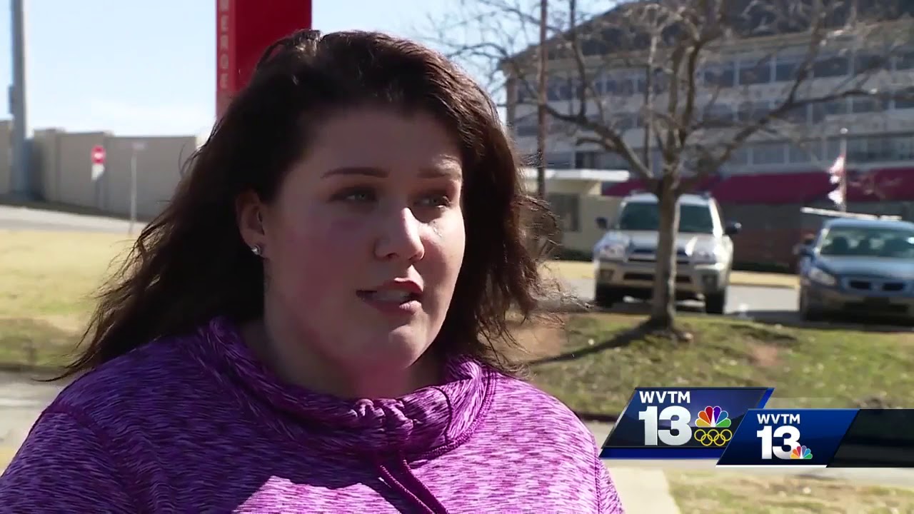 Jacksonville State University students protest Landon Rice's enrollment